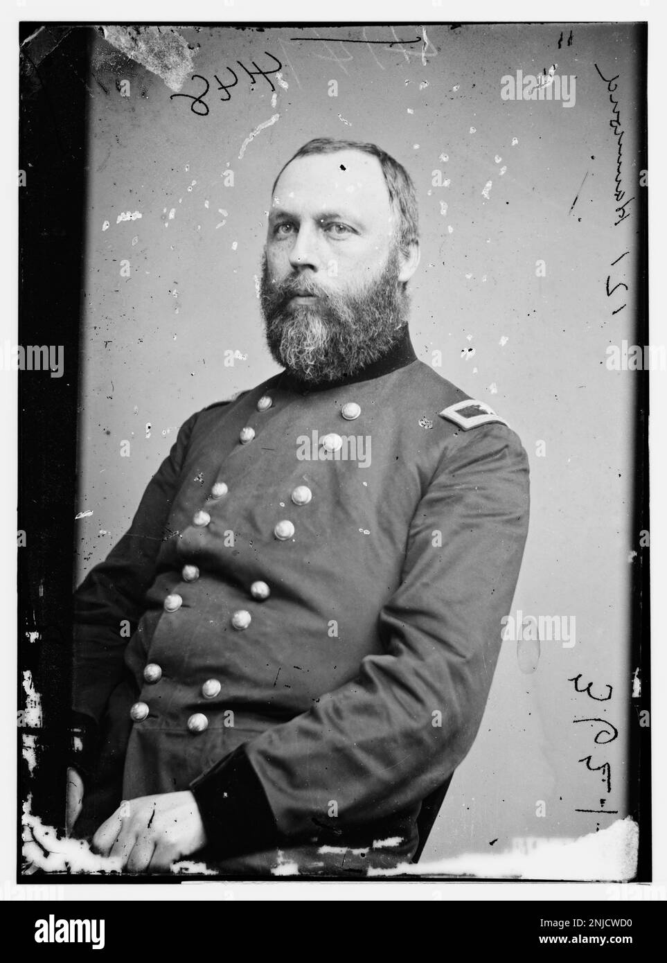 A portrait of General Hammond, a Union Army officer during the American ...