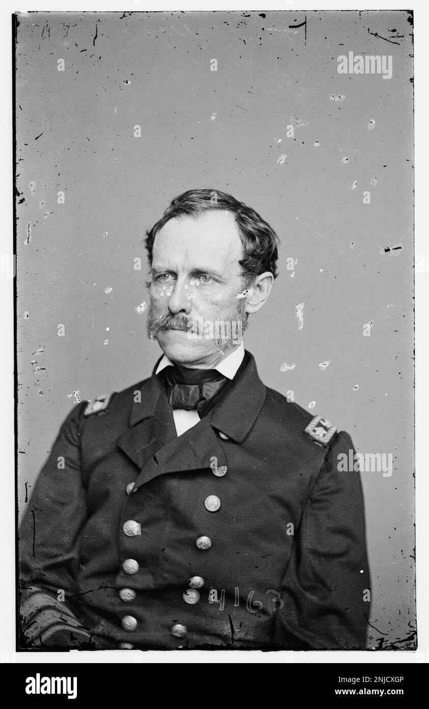 Portrait of Admiral John A. Dahlgren, U.S. Navy officer, captured in ...