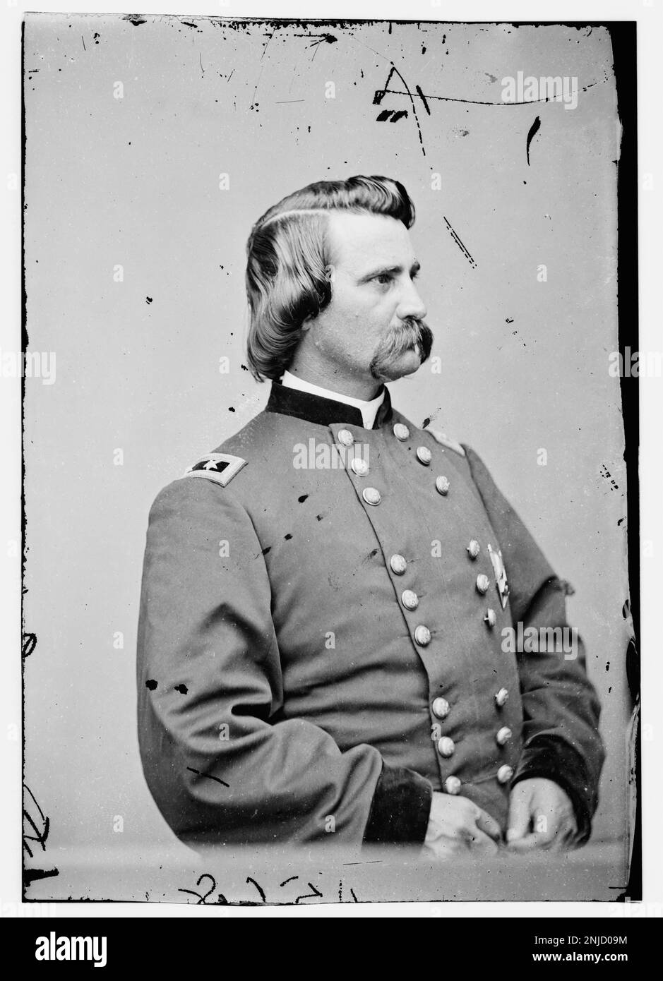 Portrait of General John A. Logan, Union Army officer during the ...