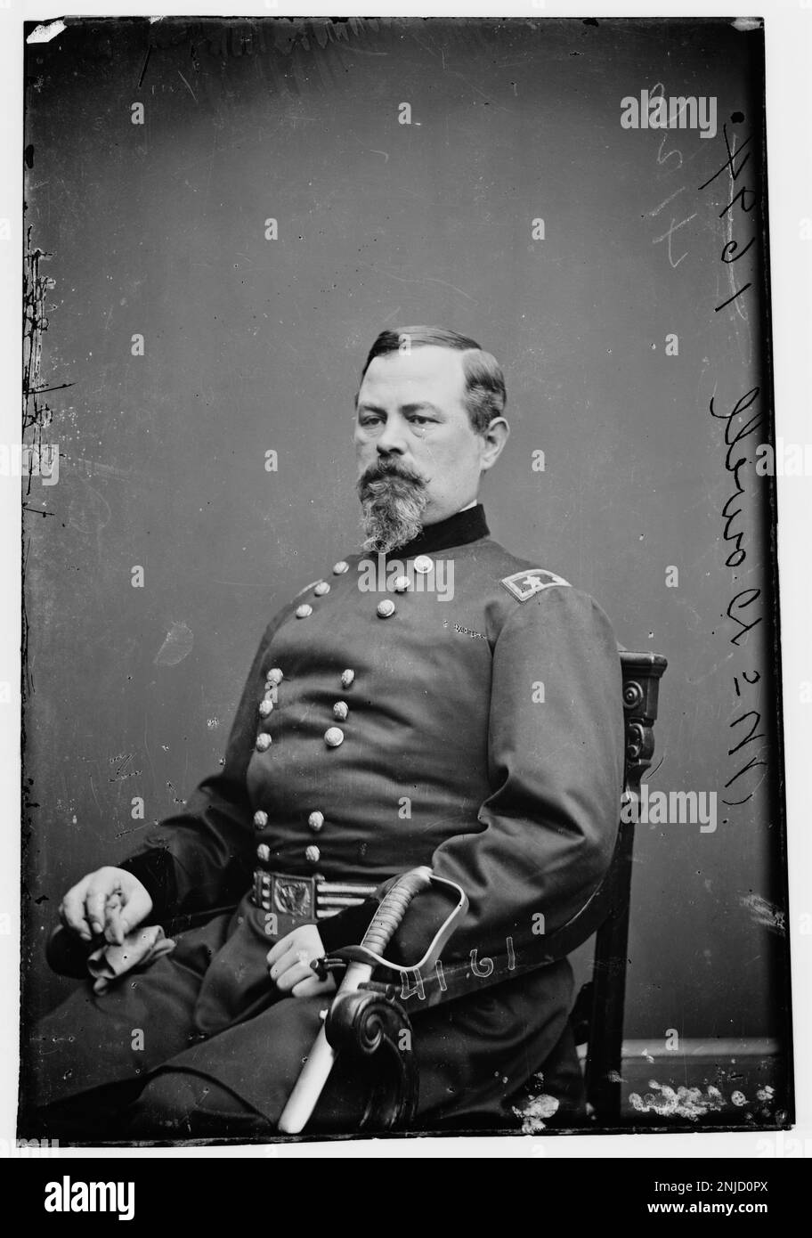 Portrait of General Irvin McDowell, Union Army officer during the Civil ...