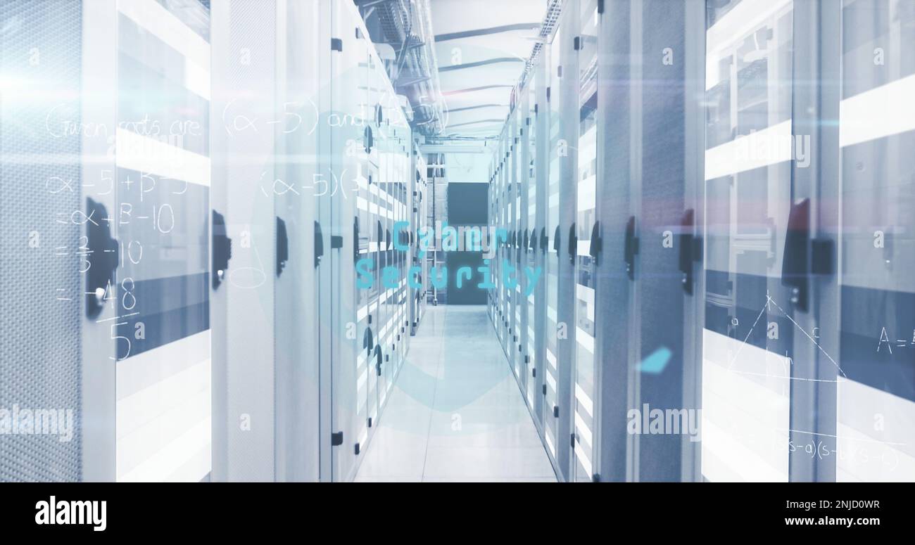 Composition of cyber security text and mathematical equations over ...