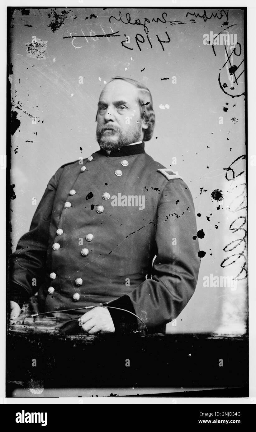 Portrait of General Rufus Ingalls, U.S. Army officer, from the Brady ...