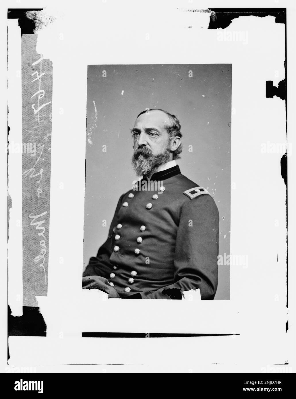 Portrait of General George G. Meade, U.S. Army, captured in the Brady ...