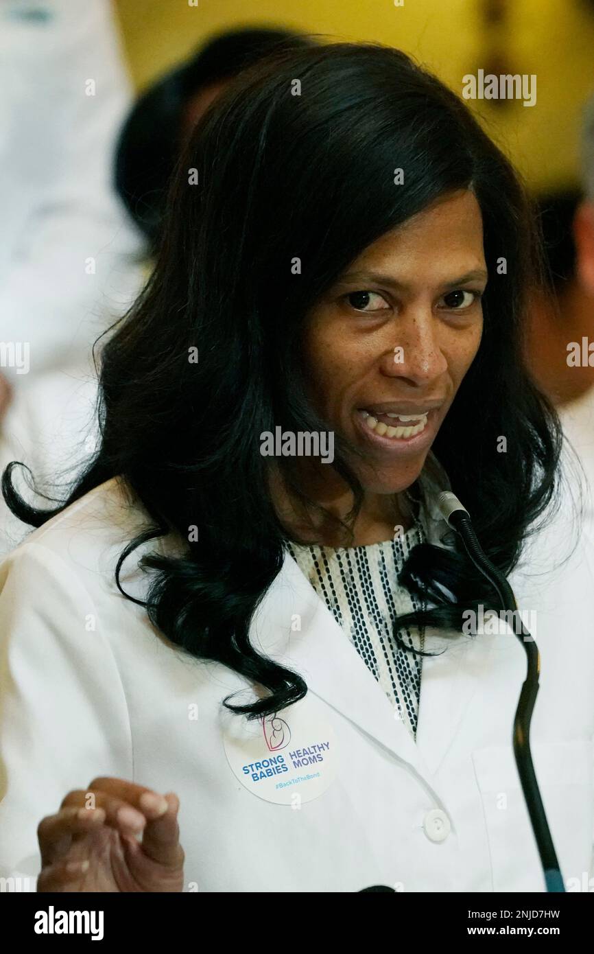 Dr. Michelle Owens, a maternal fetal medicine subspecialist, speaks of ...