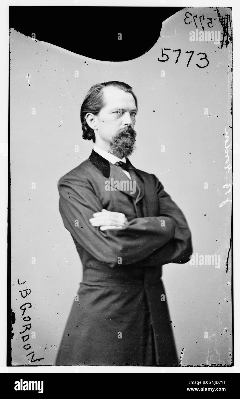 Portrait of General John Gordon, Confederate General during the ...