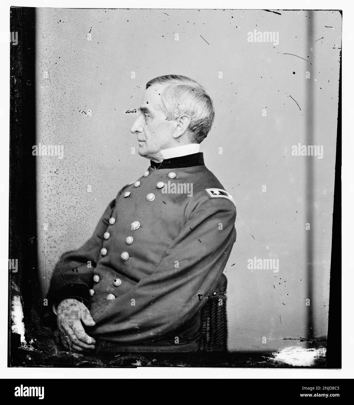 Portrait of General Robert Anderson, a Union general known for his role ...