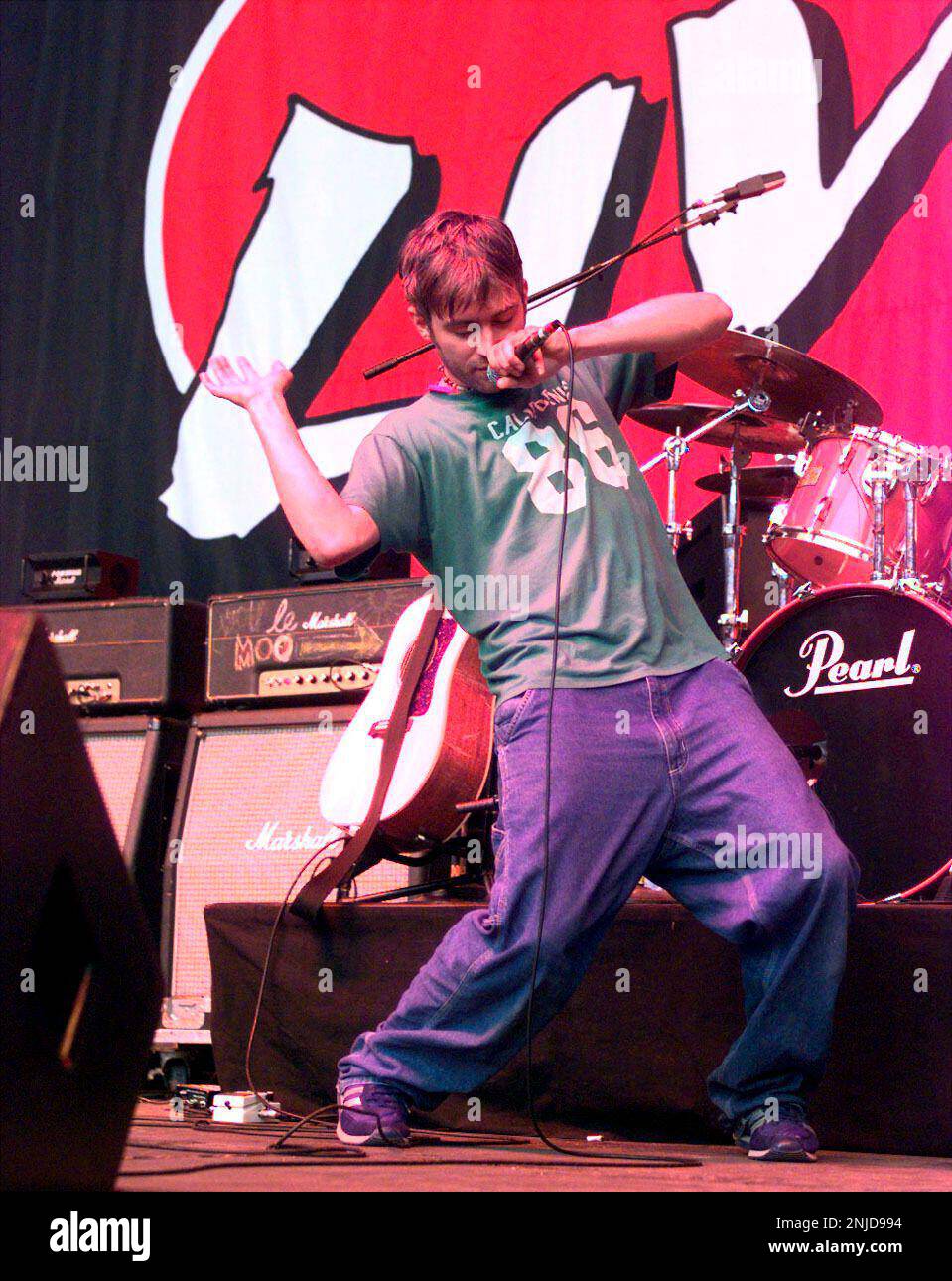 BFD 8/C/13JUN97/DD/LH--Lead singer, Damon Albarn of Blur at the ...