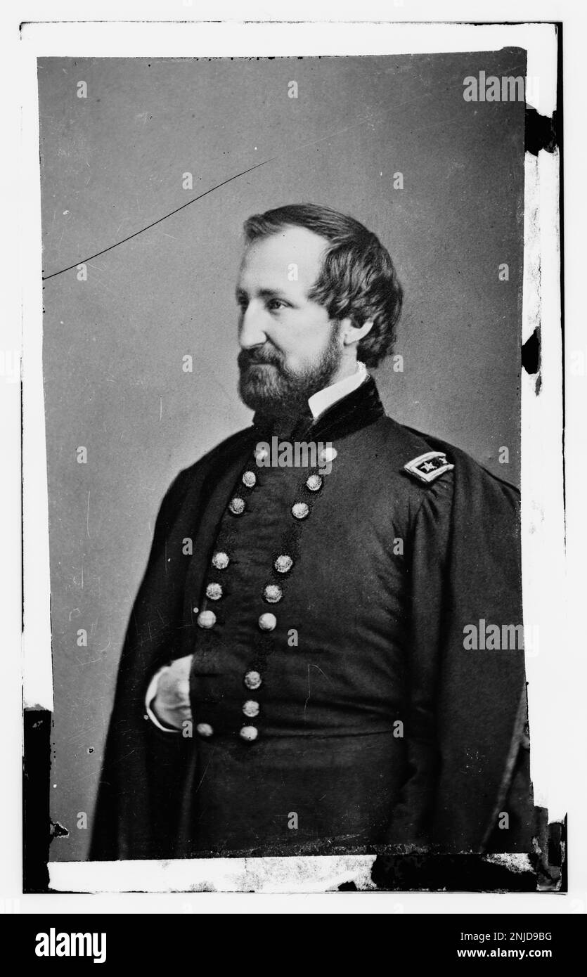 Portrait of General William S. Rosecrans, U.S. Army officer, from the ...