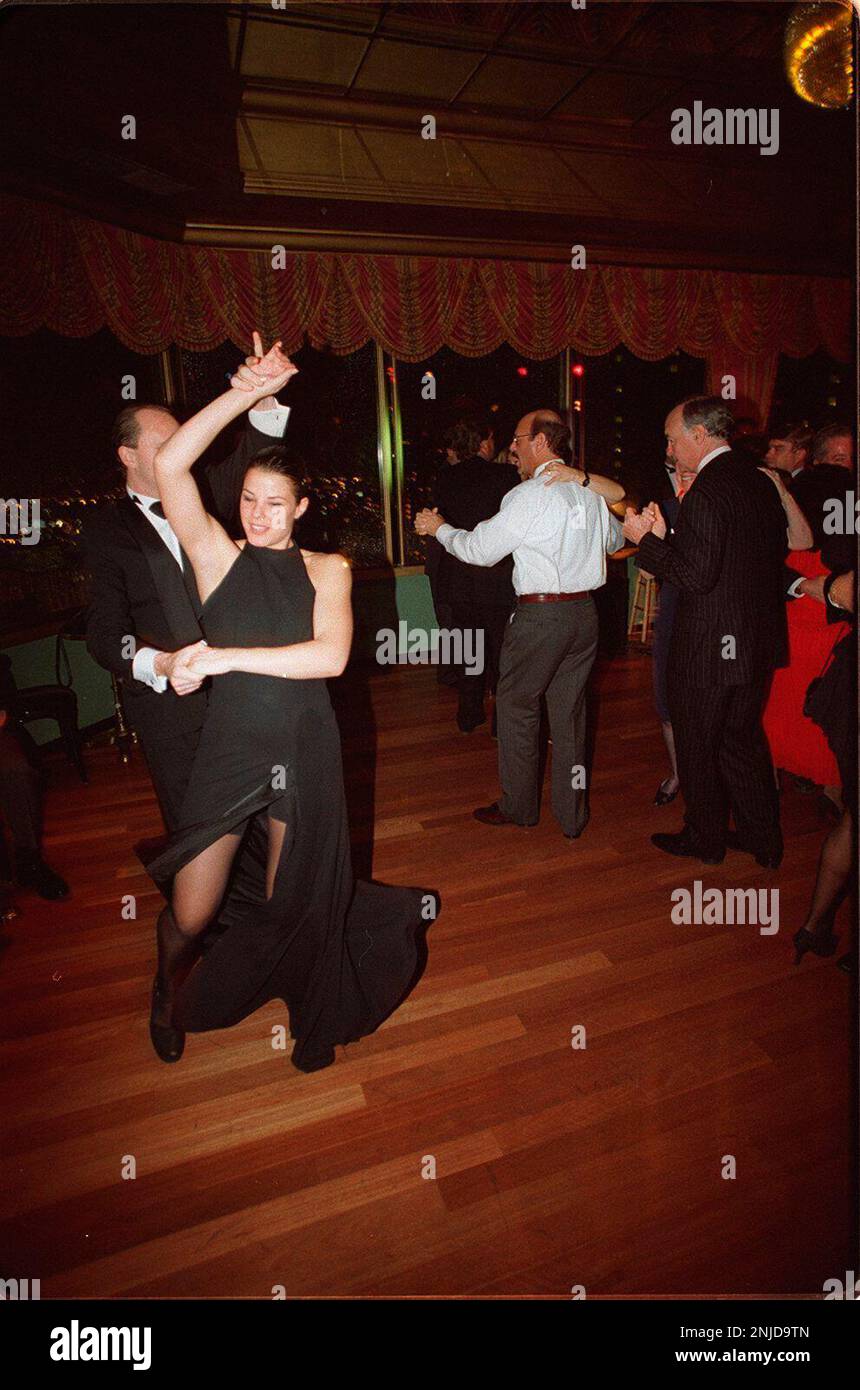 BALLROOM 1/C/23FEB96/PK/LH--David McNees and Alexandra Melton dancing ...