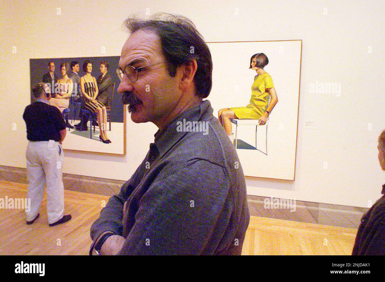 EXHIBIT09-C-21JUN00-PK-LH--Artist Chester Arnold critiques the Wayne ...