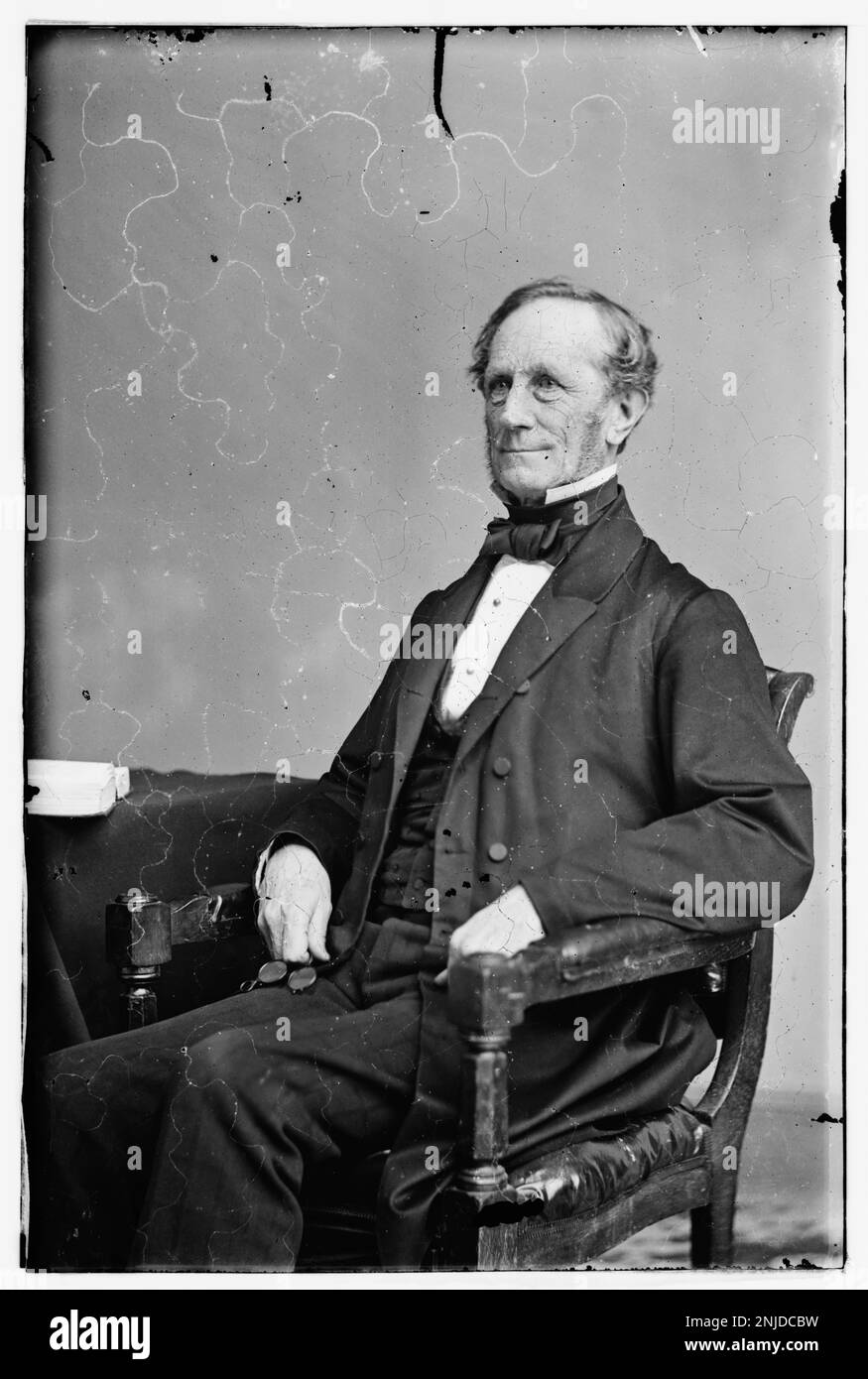 Portrait of Hon. H.B. Ingraham, a U.S. political figure from the 19th ...