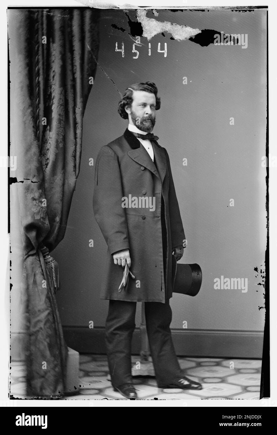 Portrait of Dr. Thomas, a figure from the 19th century, from the Library of Congress Brady-Handy ...