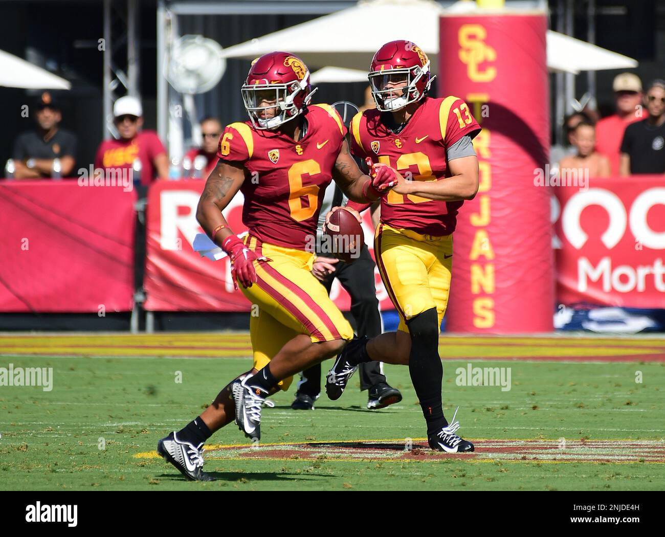September 3, 2022 Los Angeles, CA...USC Trojans quarterback in his ...