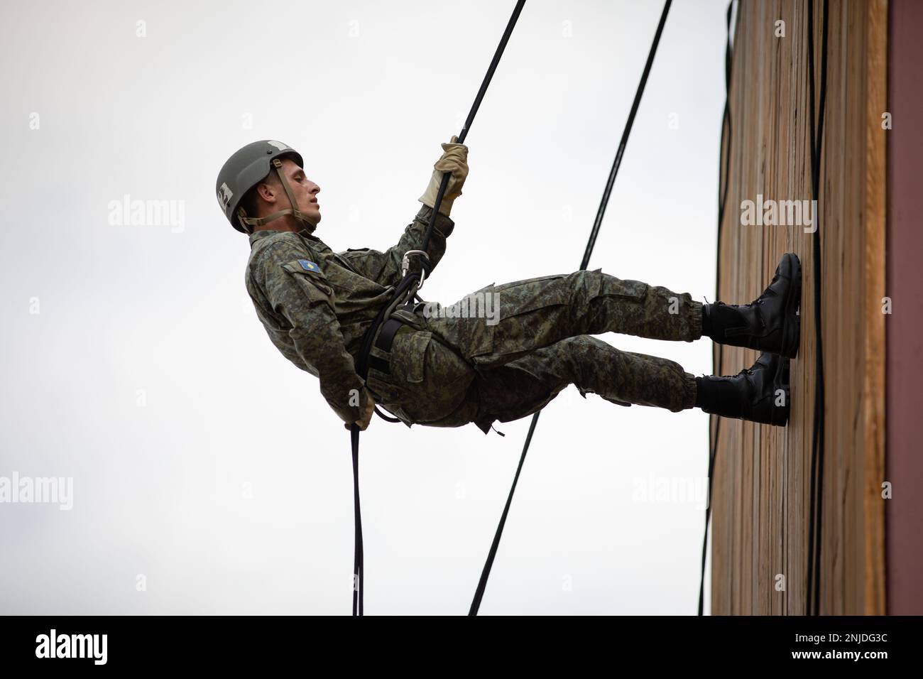 Pvt. Sead Berisha, a psychological operations soldier with the Kosovo ...