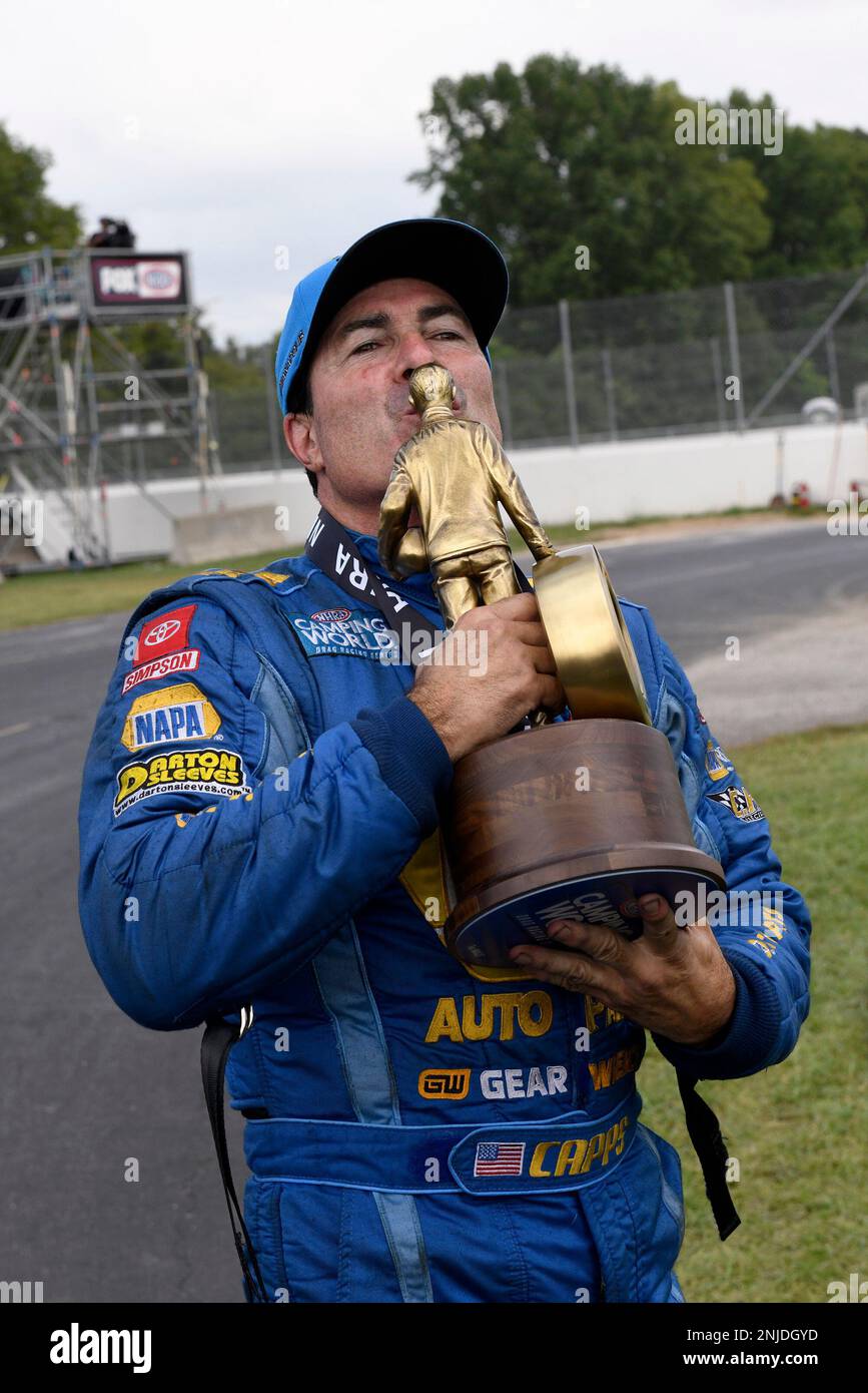 INDIANAPOLIS, IN - SEPTEMBER 05: Ron Capps (1 FC) Toyota Supra NHRA ...