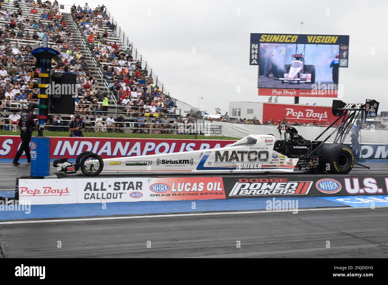 INDIANAPOLIS, IN - SEPTEMBER 05: Antron Brown (6 TF) DSR-DSR NHRA Top ...