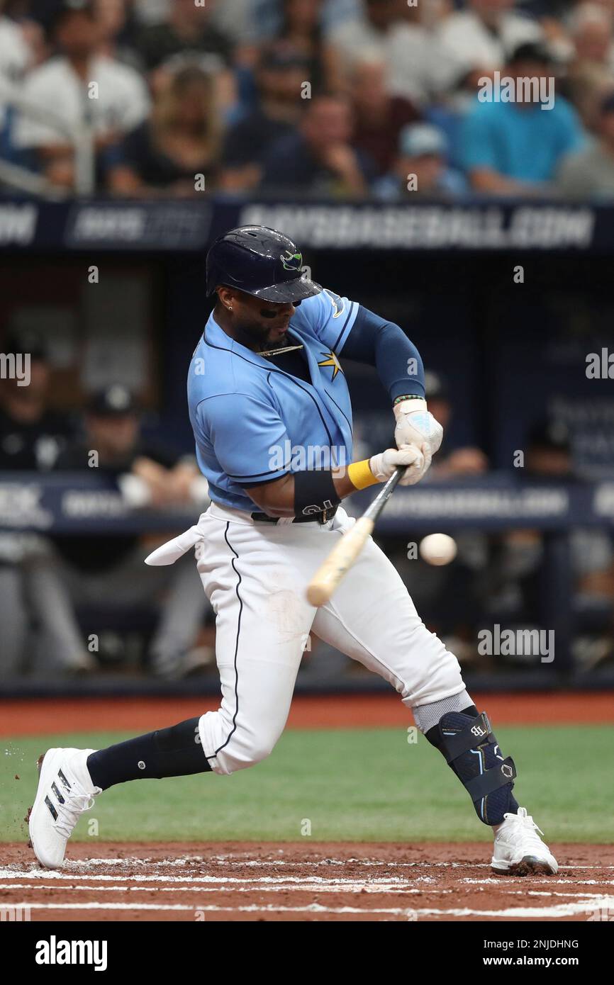 ST. PETERSBURG, FL - SEP 04: Tampa Bay Rays infielder Yandy Diaz (2) at ...