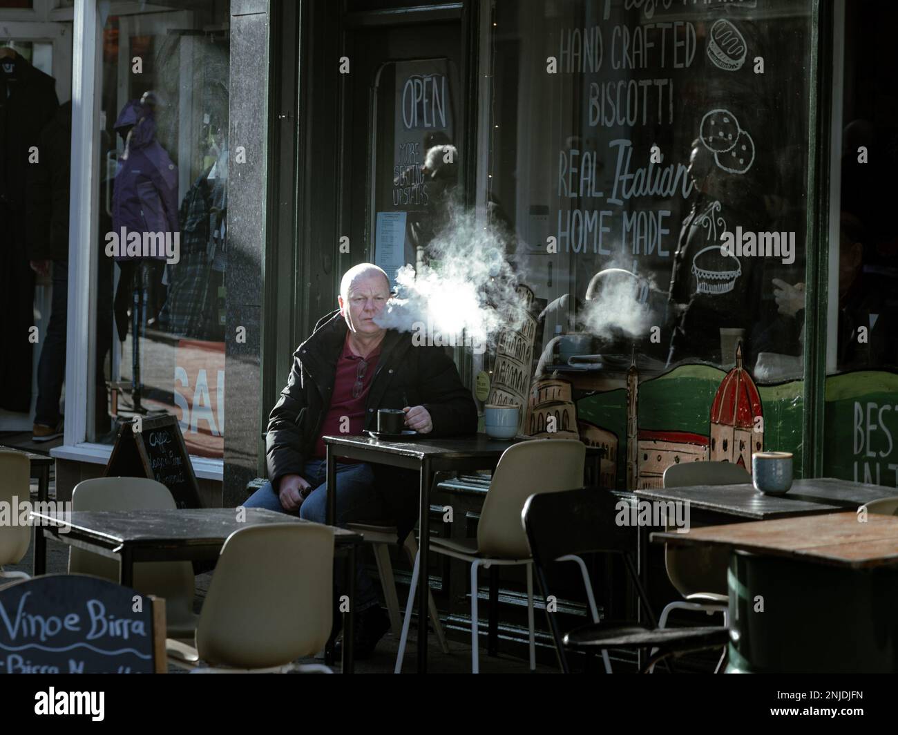 Scene from daily routine of a urban man hi-res stock photography and ...