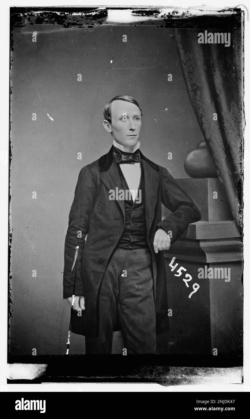Portrait of General William Walker, an American filibuster and ...