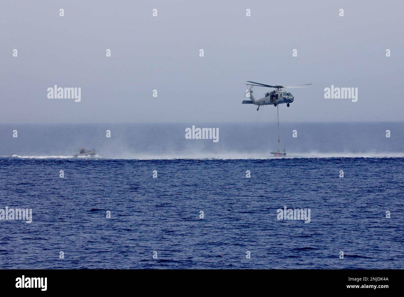 220806-A-EQ028-1343 RED SEA (Aug. 6, 2022) An MH-60S Seahawk helicopter ...