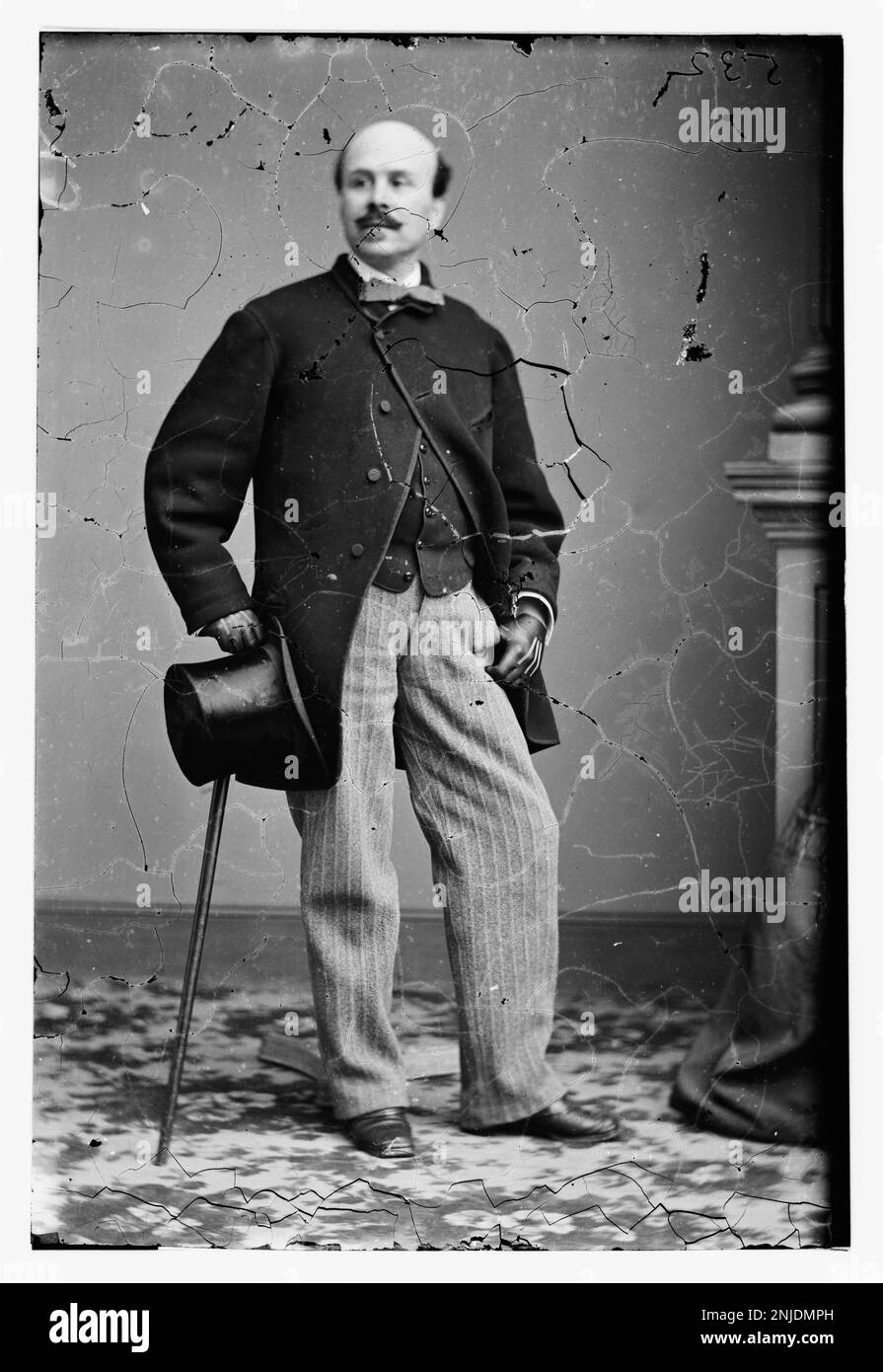 A portrait of Patton, a prominent political or military figure, from ...