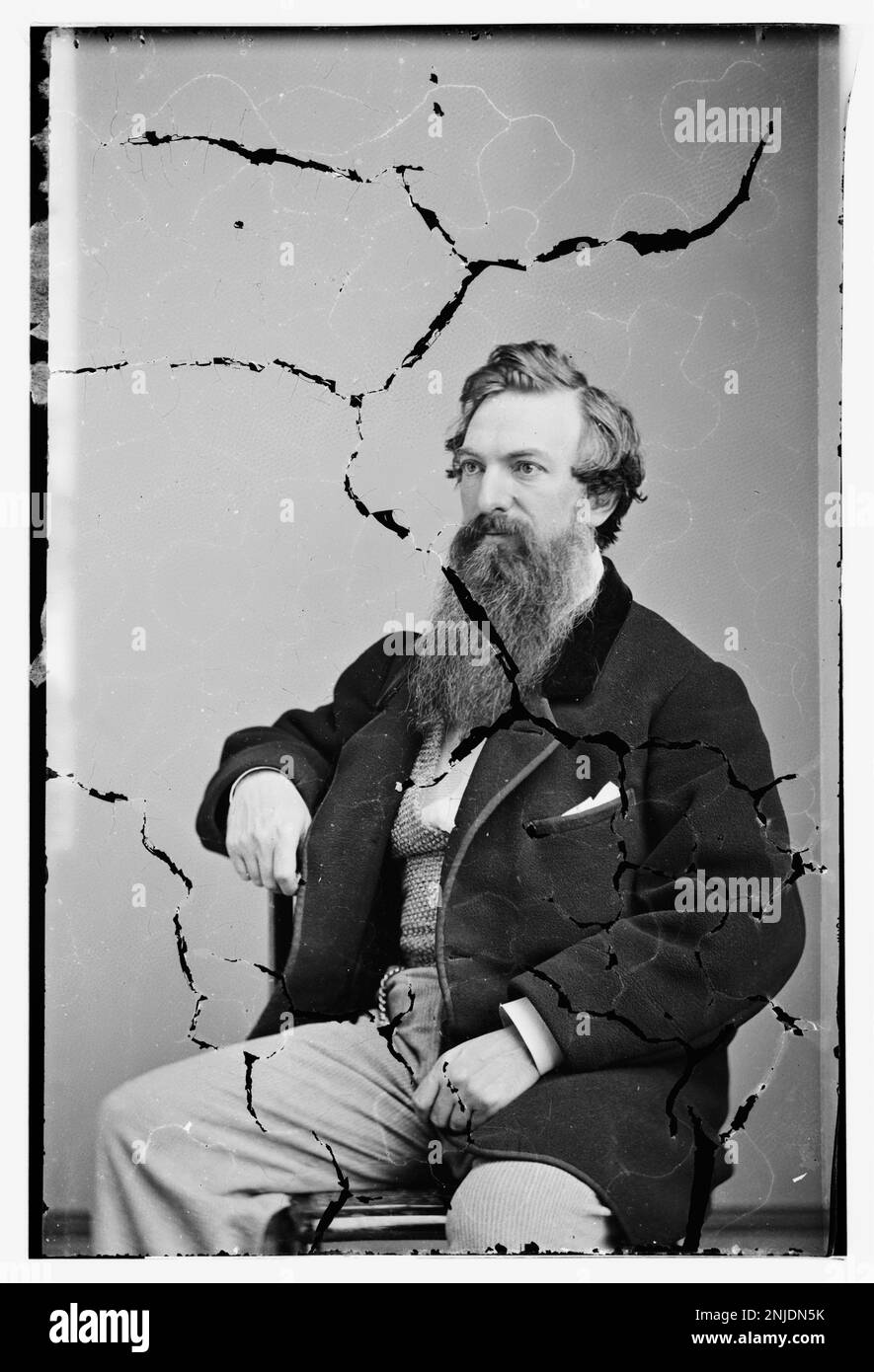 Portrait of Prof. Henry Peters Gray from the Library of Congress Brady ...
