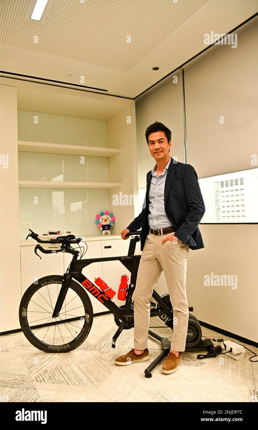 James Dong, group CEO, Lazada, photographed on 30 August 2022 ...