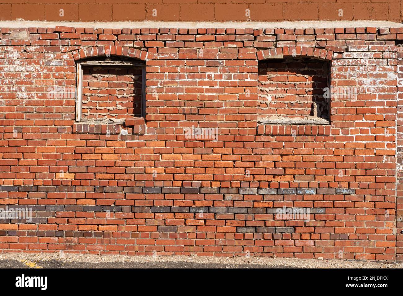Old weathered brick wall on a sunny morning Stock Photo - Alamy