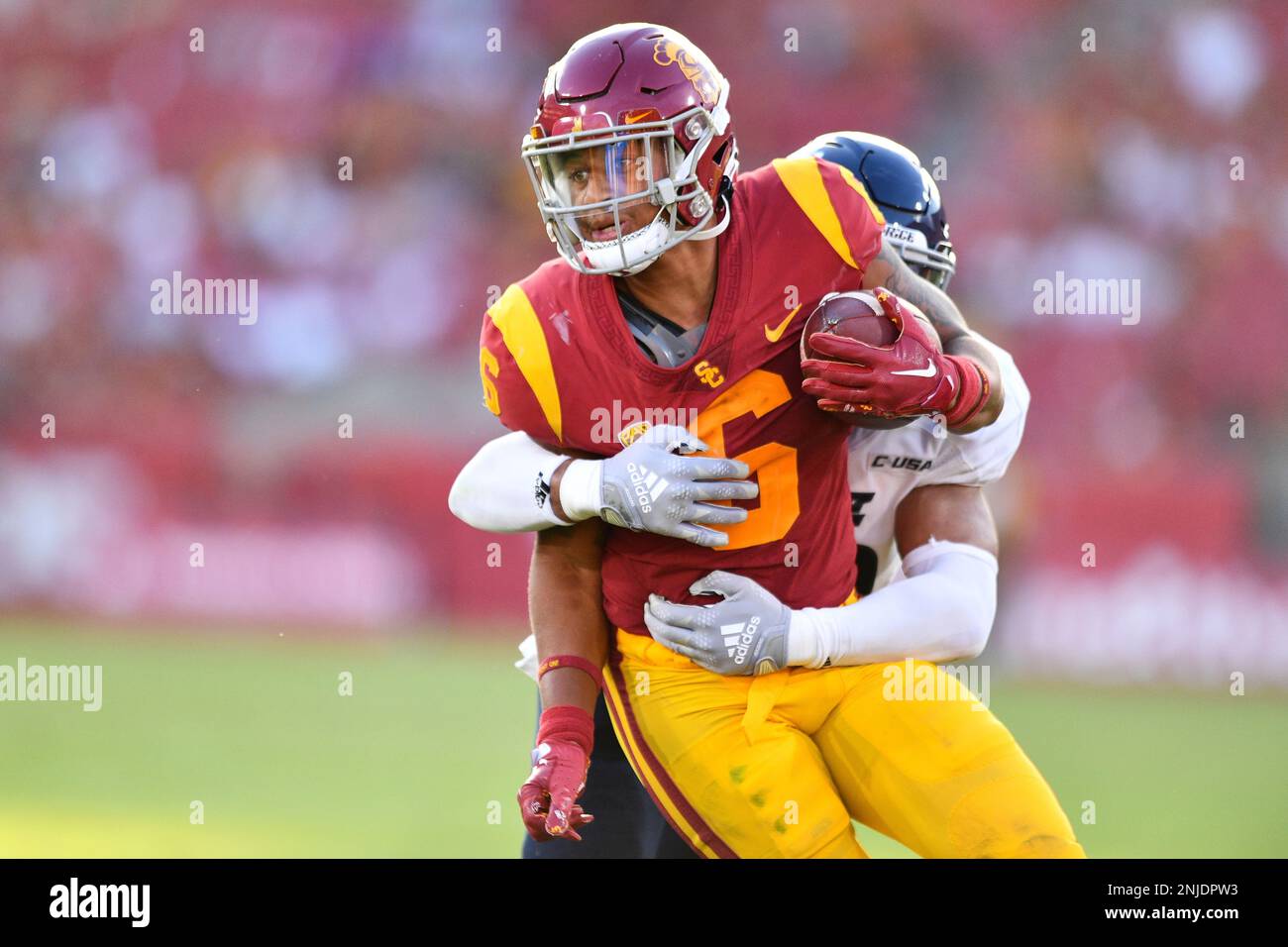 LOS ANGELES, CA - SEPTEMBER 03: USC Trojans running back Austin Jones ...