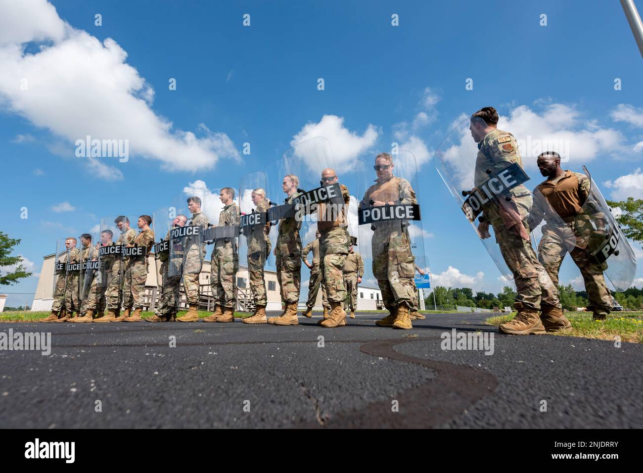 Barricade training hi-res stock photography and images - Alamy