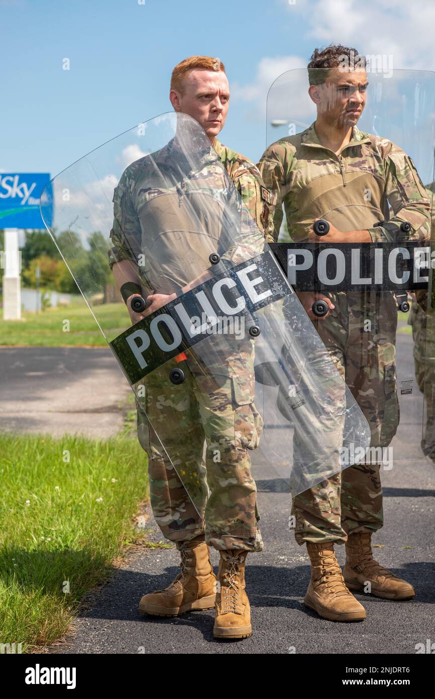 U.S. Air Force Senior Airman Alex Howard and U.S. Air Force Airman 1st ...