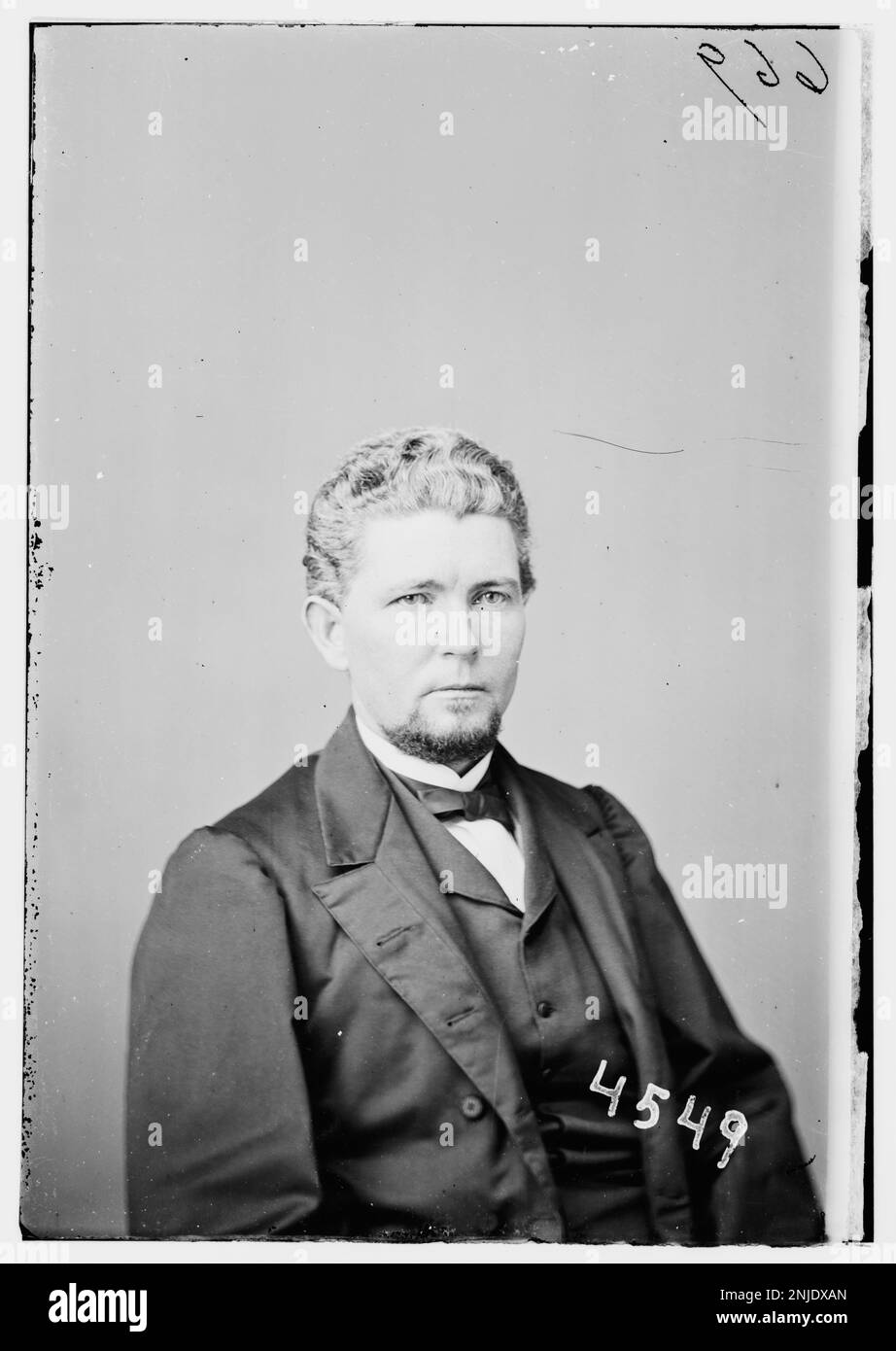 Portrait of Hon. J.J. Wilson, a distinguished political figure, from ...