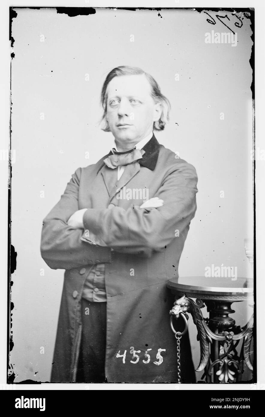 Portrait of Reverend Henry Ward Beecher, American Congregationalist ...