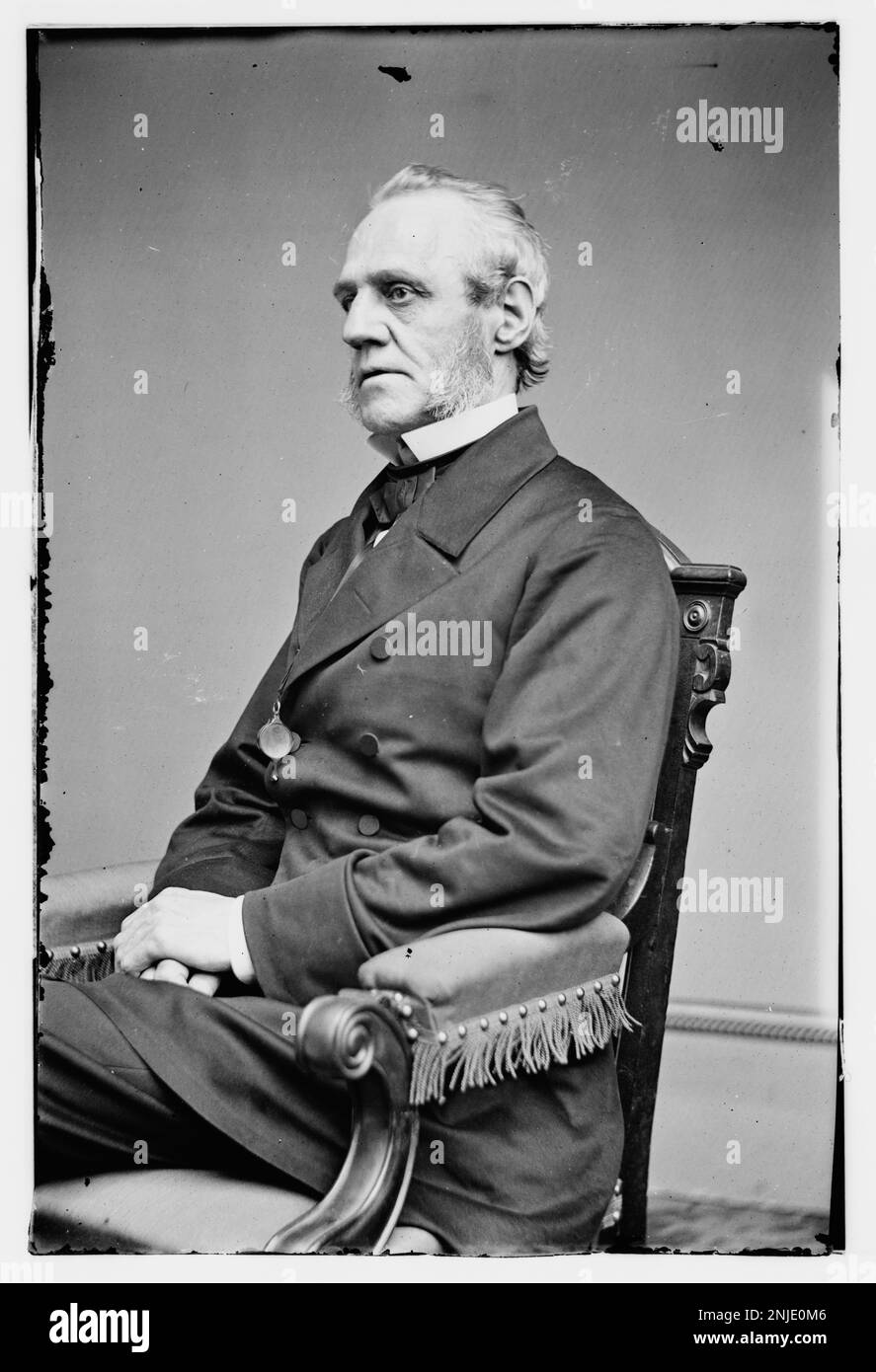 Portrait of Geo. Thompson, a historical figure, preserved in the Brady ...