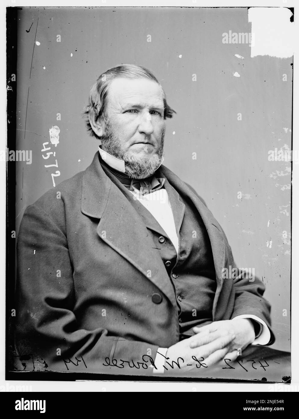 A portrait of Hon. L.W. Powell, a political figure, from the Library of ...