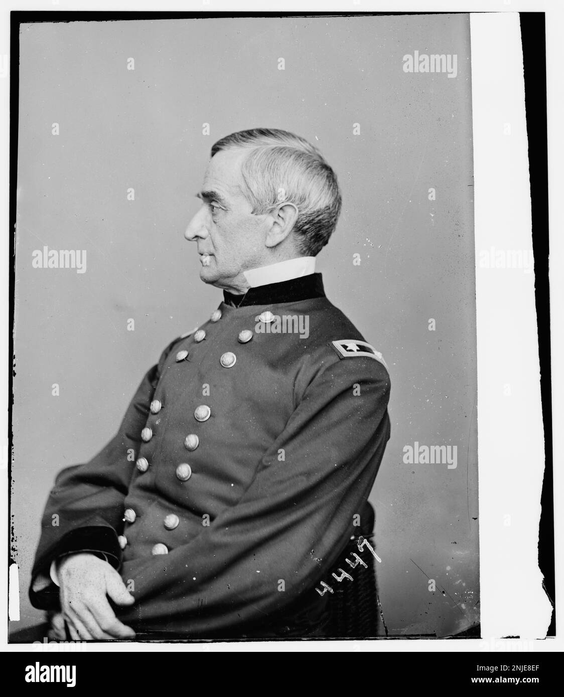 Portrait of General Robert Anderson, a Union officer during the ...