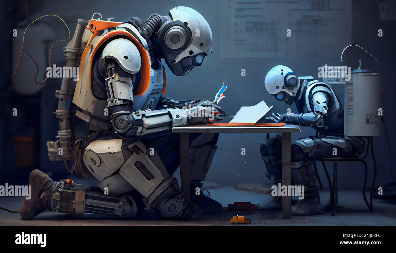 Automate tasks hi-res stock photography and images - Alamy