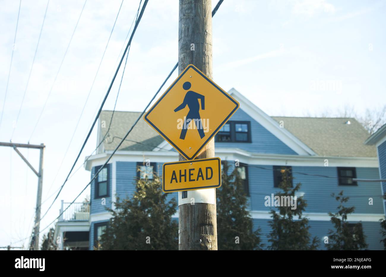 Pedestrian and children school zone yellow warning sign caution road ...