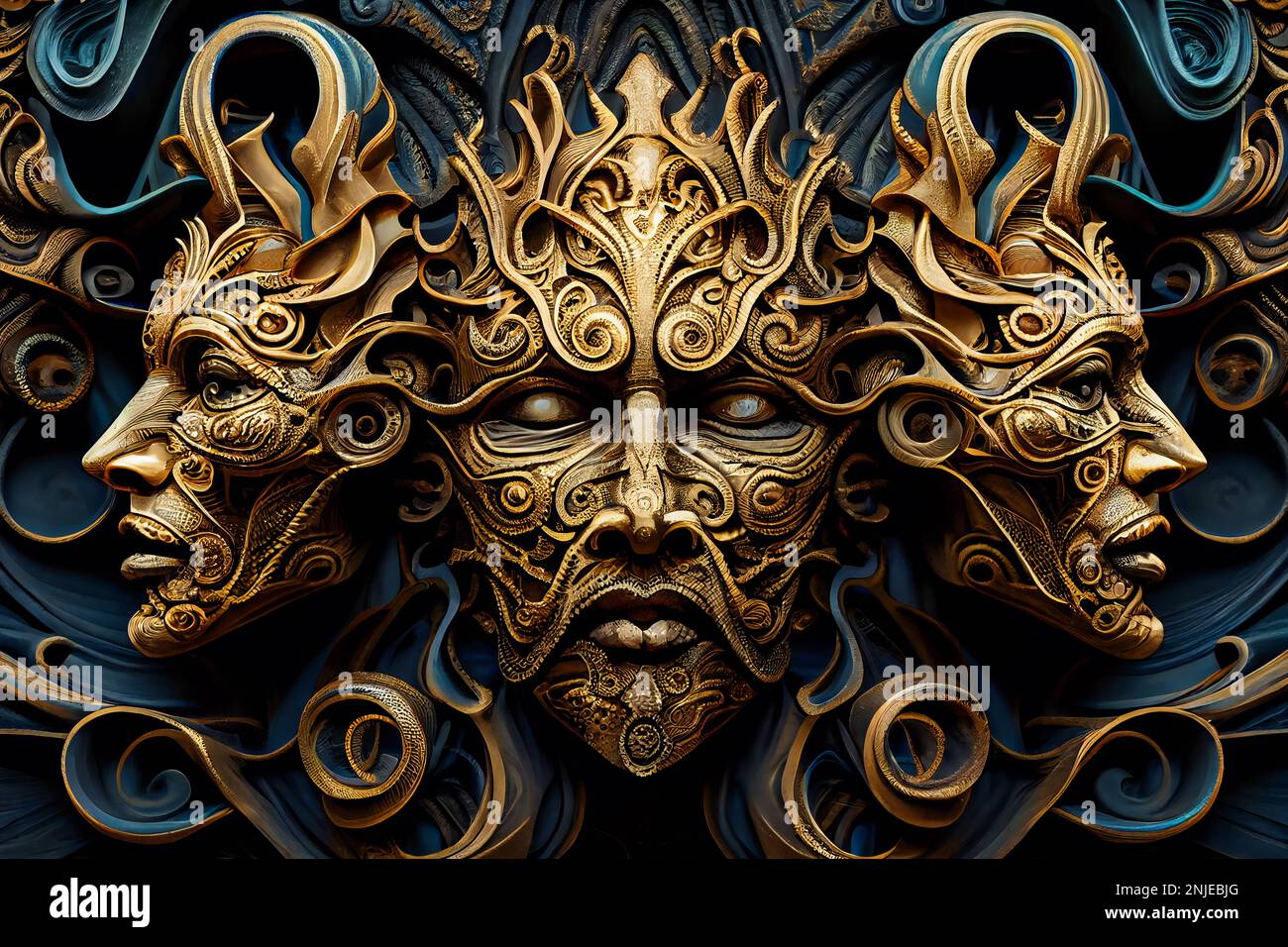 Bizarre blending hi-res stock photography and images - Alamy