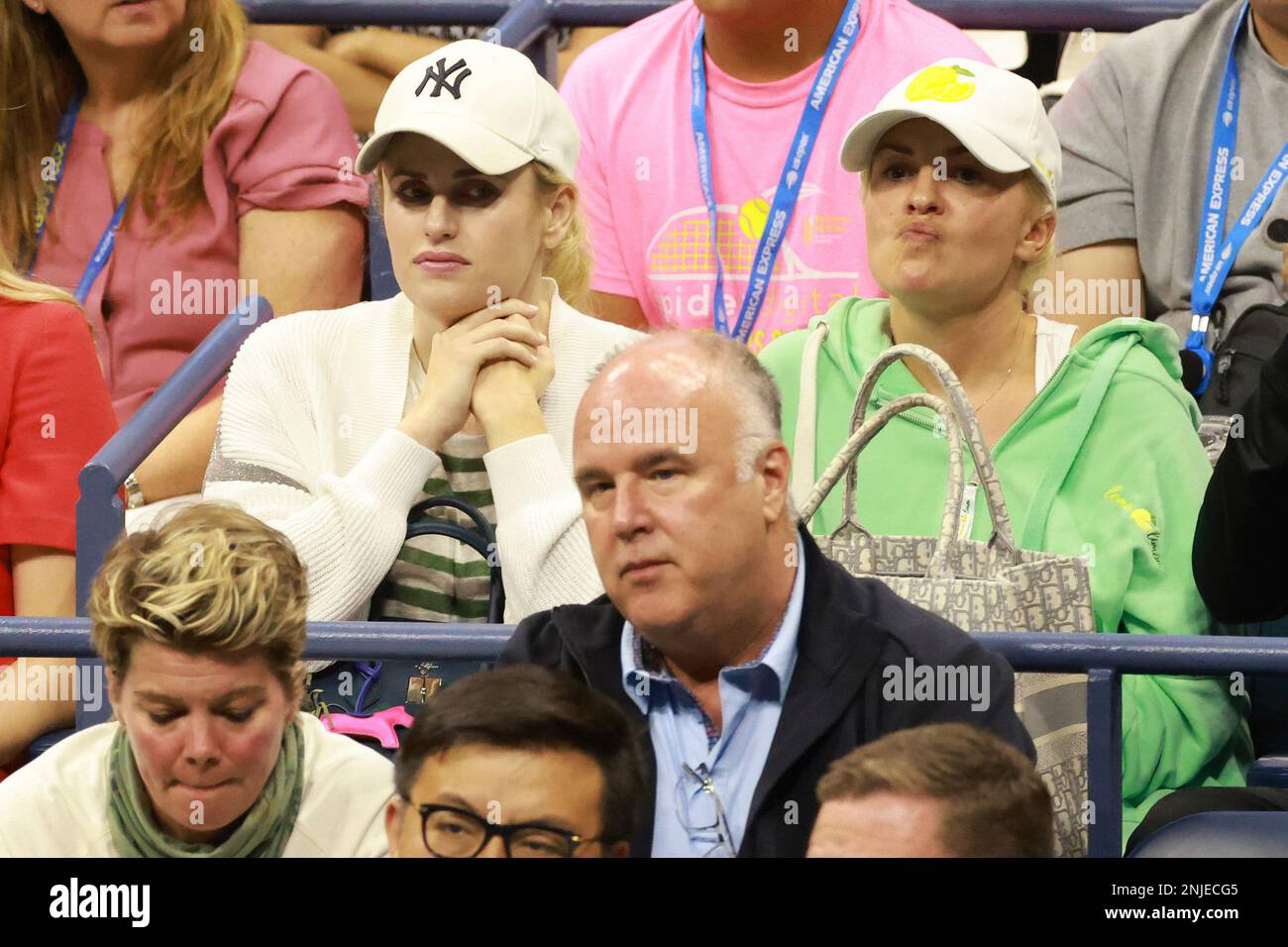 Actress, Rebel Wilson at the 2022 US Open, Friday, Sep. 2, 2022 in ...
