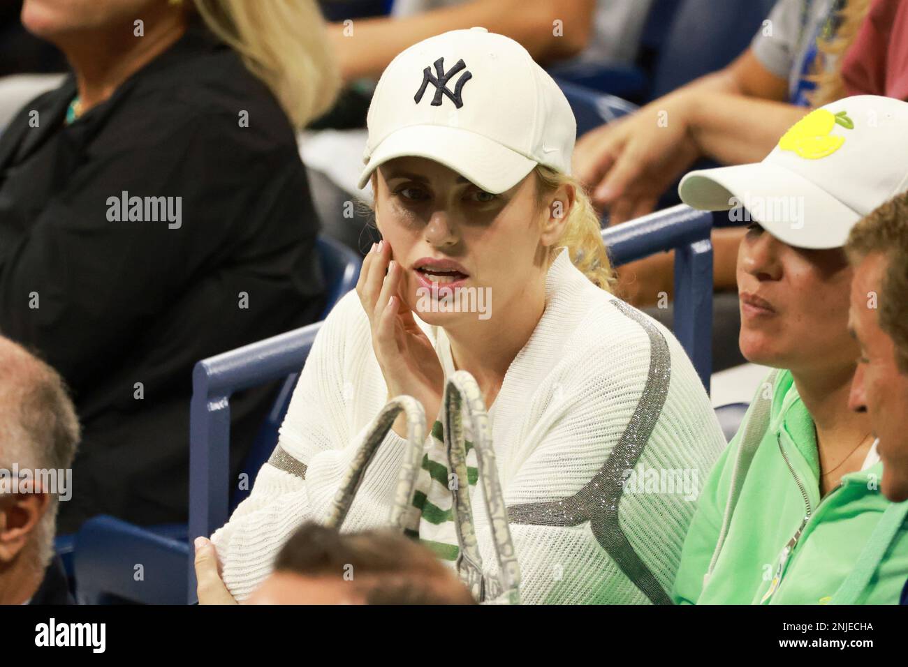 Actress, Rebel Wilson at the 2022 US Open, Friday, Sep. 2, 2022 in ...