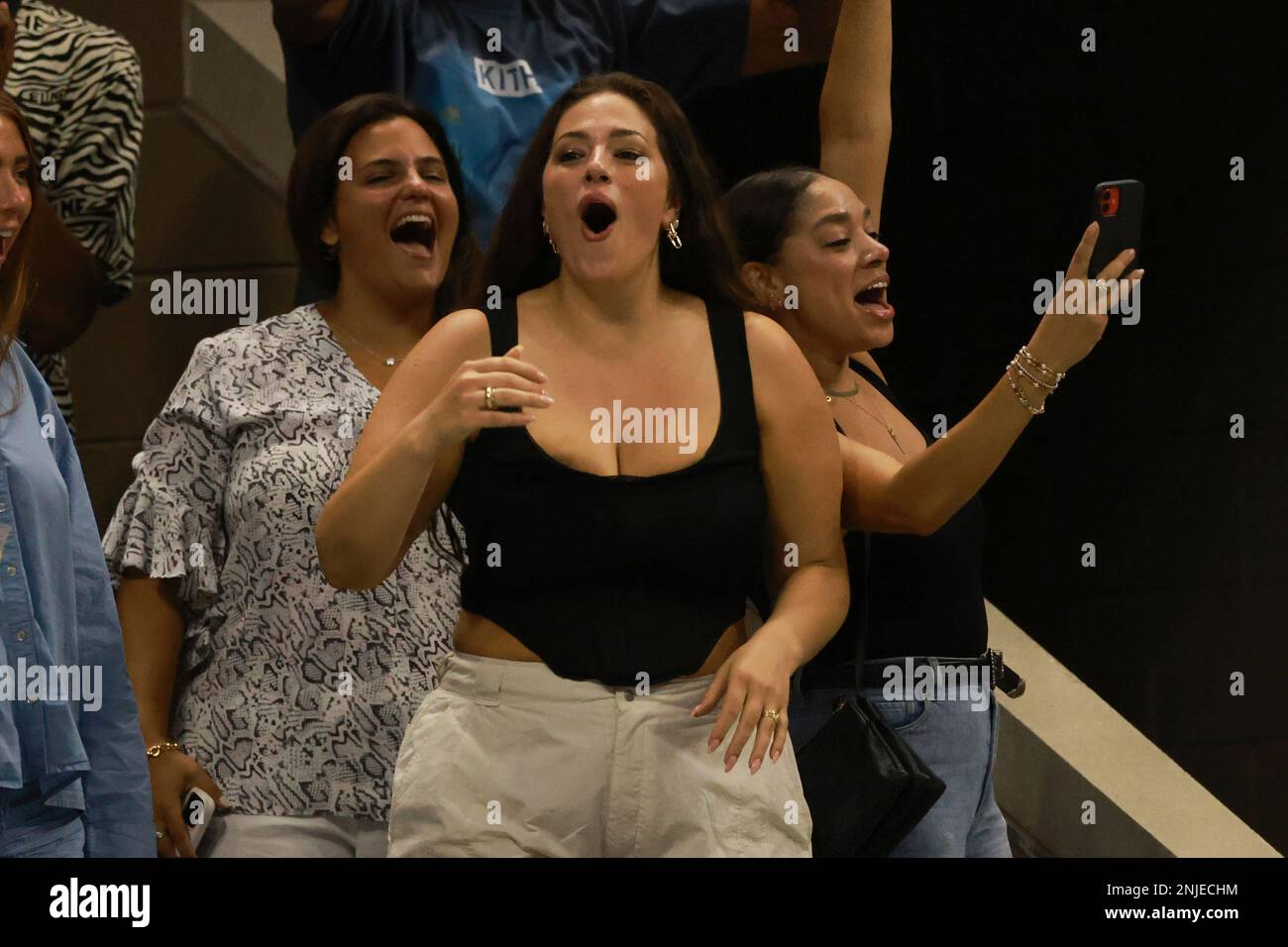 Model, Ashley Graham at the 2022 US Open, Friday, Sep. 2, 2022 in ...