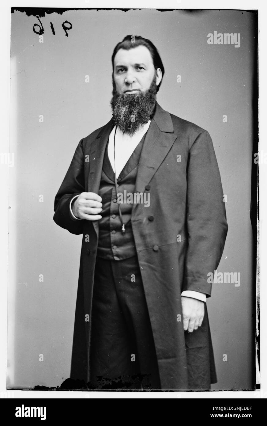 Portrait of Honorable Abram Wakeman, a U.S. politician known for his ...