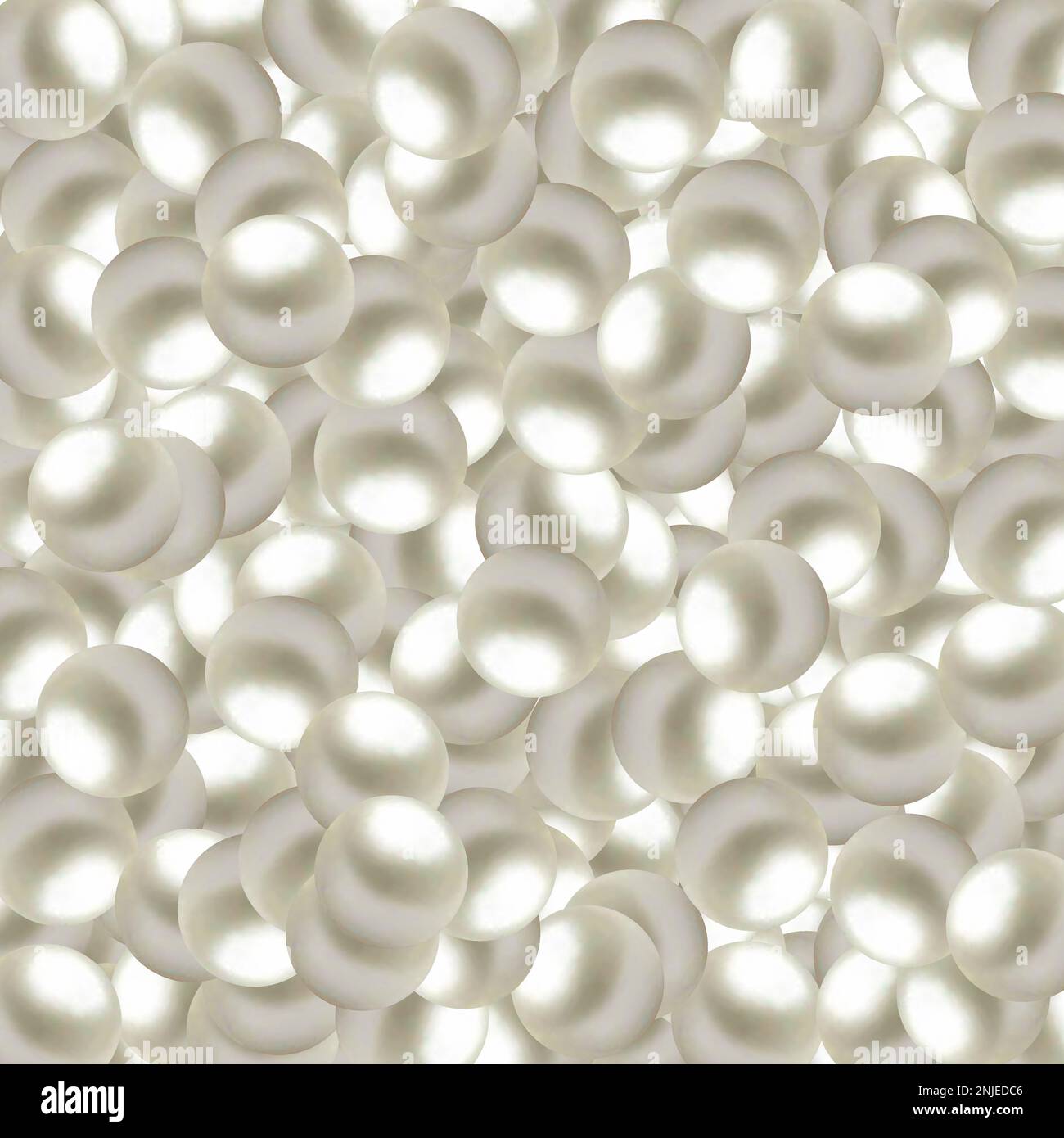 Pearls in motion. Beautiful jewerly for womens. Pile of pearls close up ...