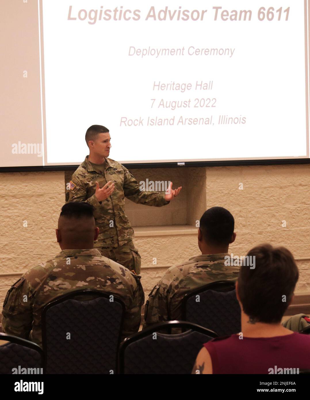 A 5-Soldier team from the Illinois Army National Guard's 6th Battalion ...