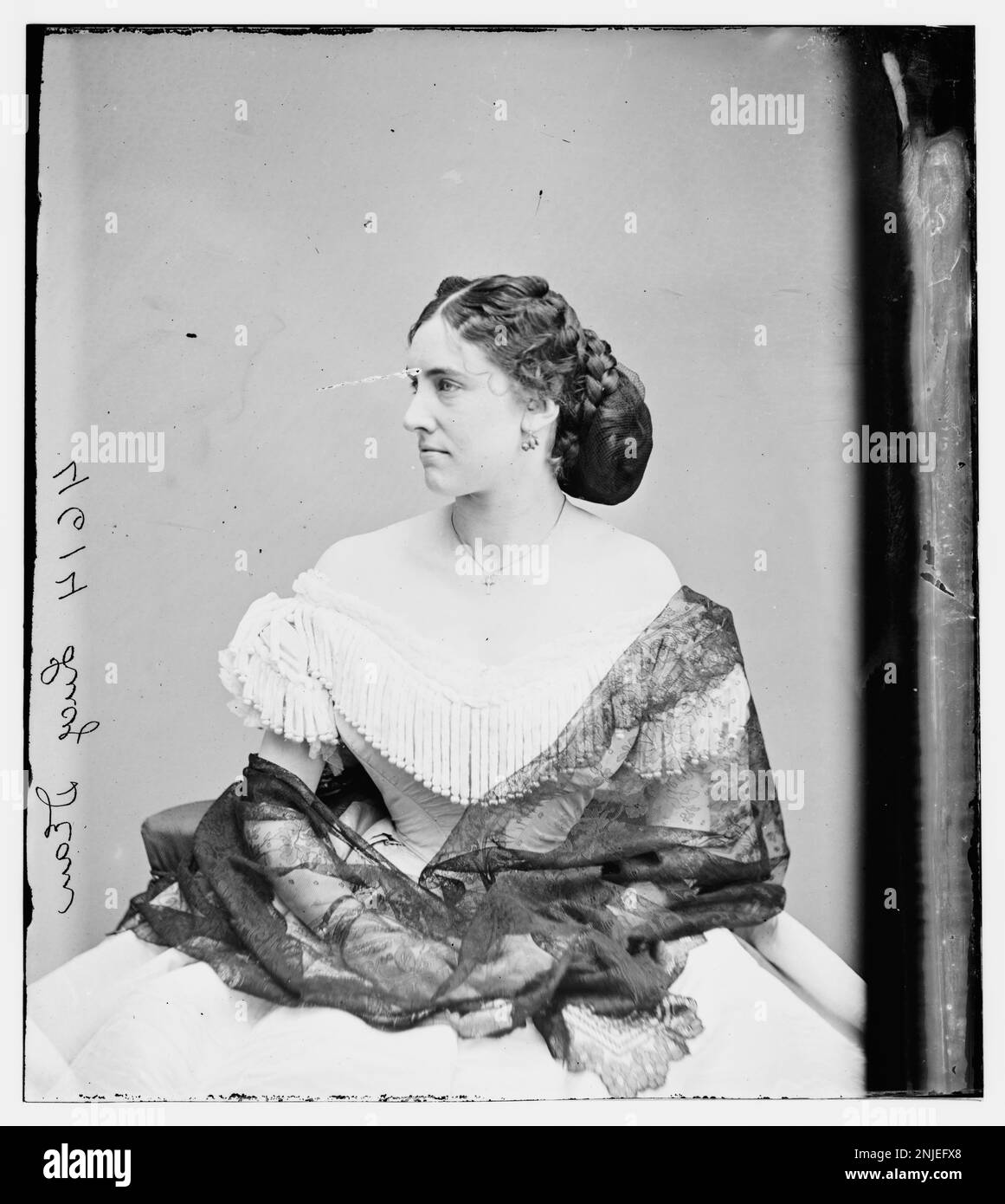 Photograph of Miss Lucy Dean from the Library of Congress Brady-Handy ...
