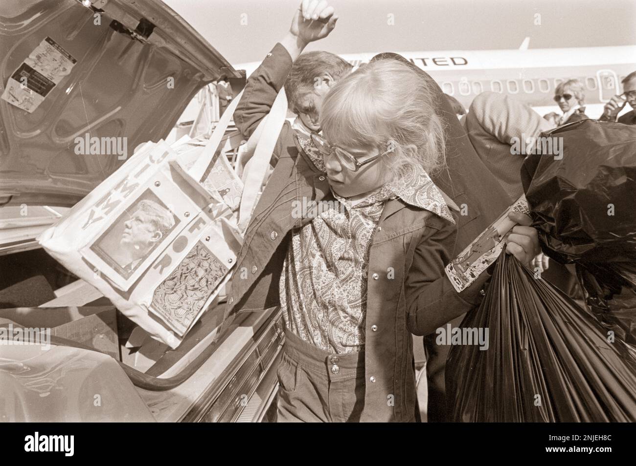 President elect Jimmy Carter, wife Rosalynn, daughter Amy and son Chip ...