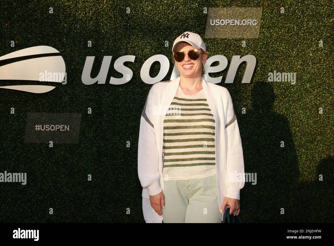 Actress, Rebel Wilson at the 2022 US Open, Friday, Sep. 2, 2022 in ...