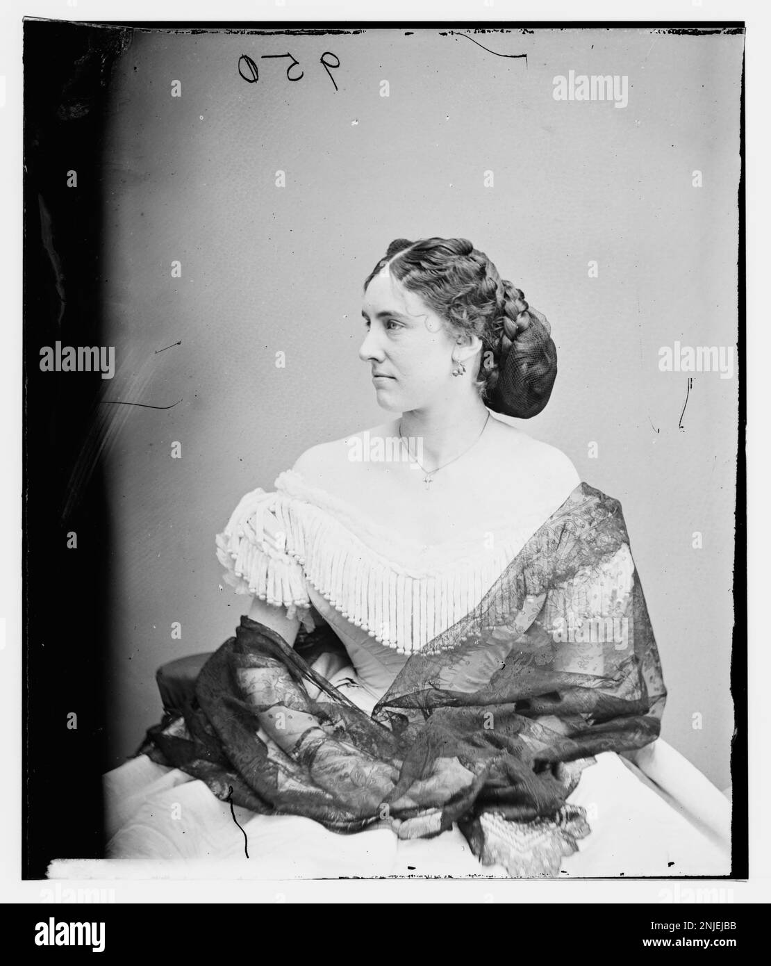 Miss Lucy Dean, an individual from the 19th century, known for her ...
