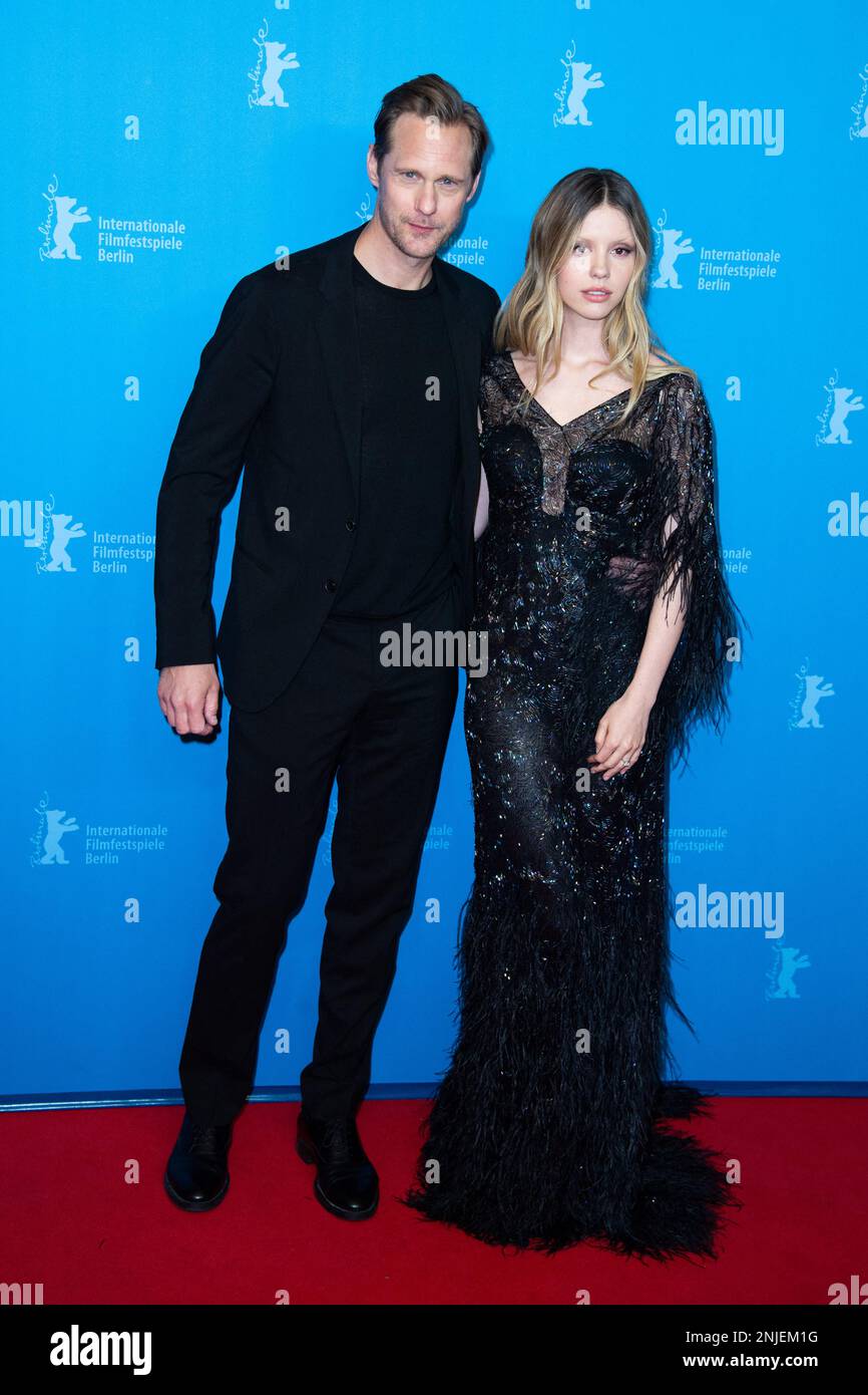 Mia Goth and Alexander Skarsgard attending the Infinity Pool Premiere ...
